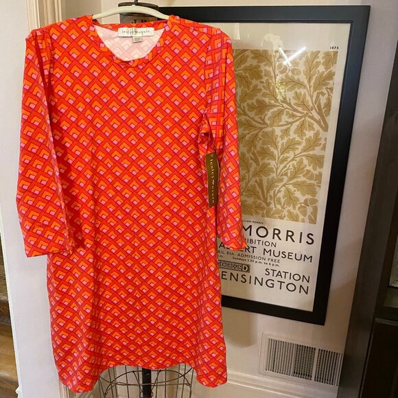 Leslie Evers | Dresses | Nwt Leslie Evers Stretchy Aline Dress Xl ...